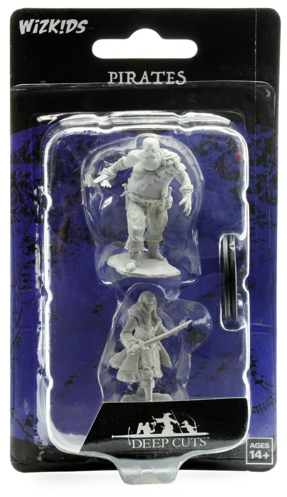 WizKids Deep Cuts Unpainted Miniatures: Pirates 634482730959 | eBay